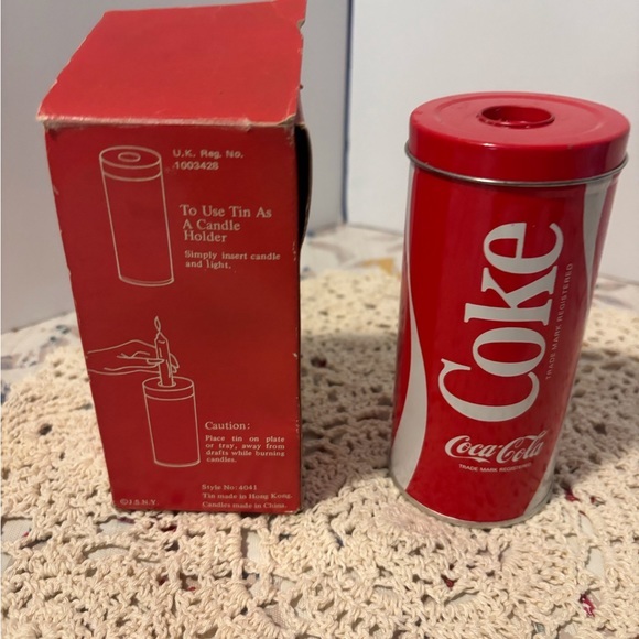 Coca Cola | Other | Rare Vintage 97s Coca Cola Jumbo Emergency Candles ...
